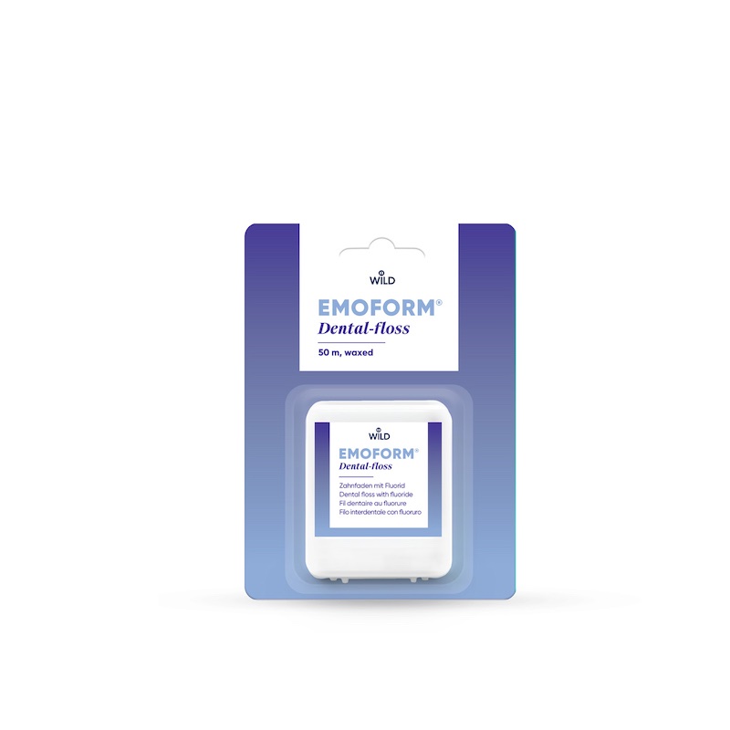 EMOFORM Dental floss Zahnseide gewachst, 50m | 57004112